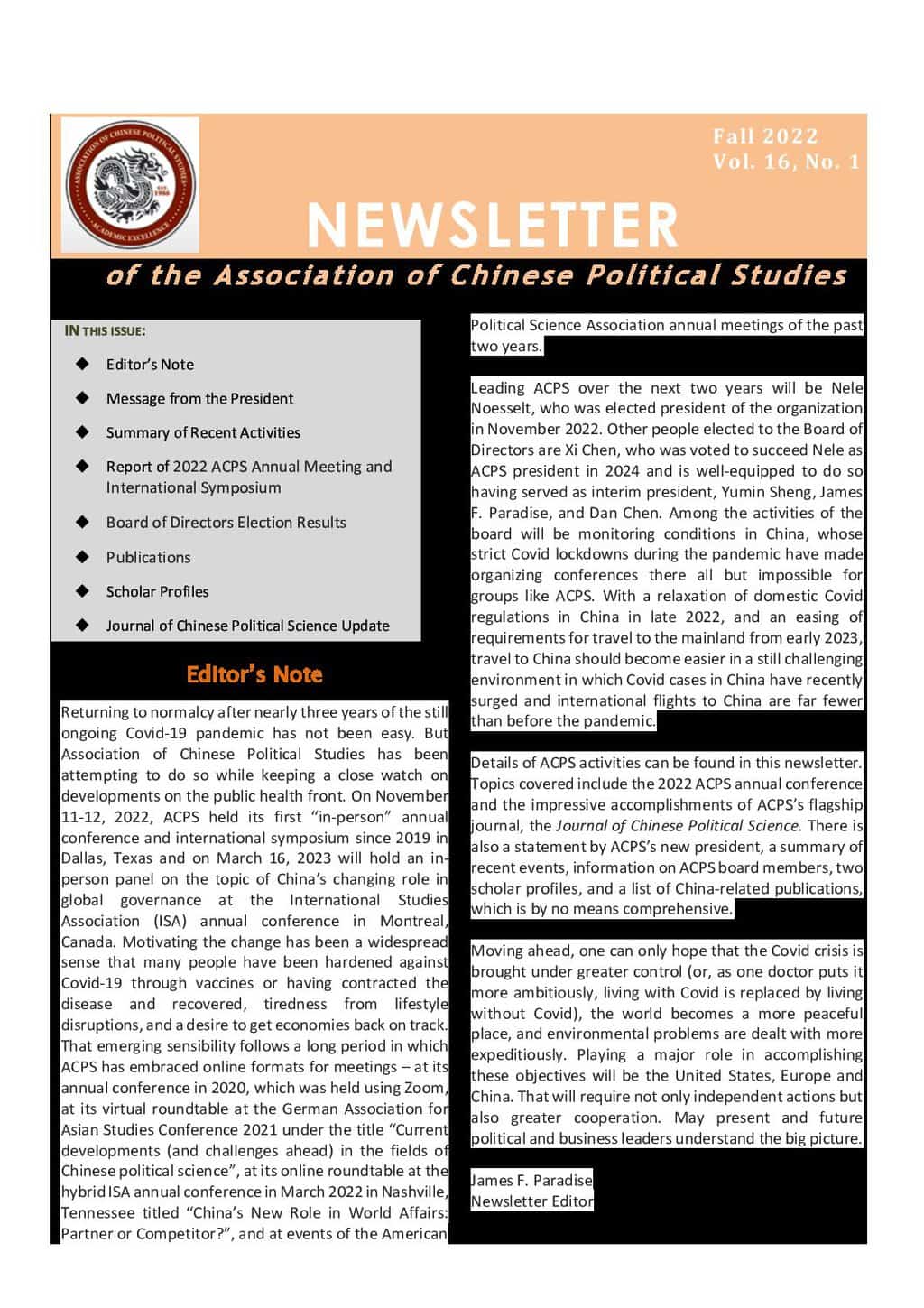 Home - Association of Chinese Political Studies